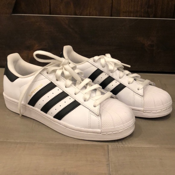 adidas | Shoes | Adidas Originals Womens Superstar Shell Toe Shoes Size ...